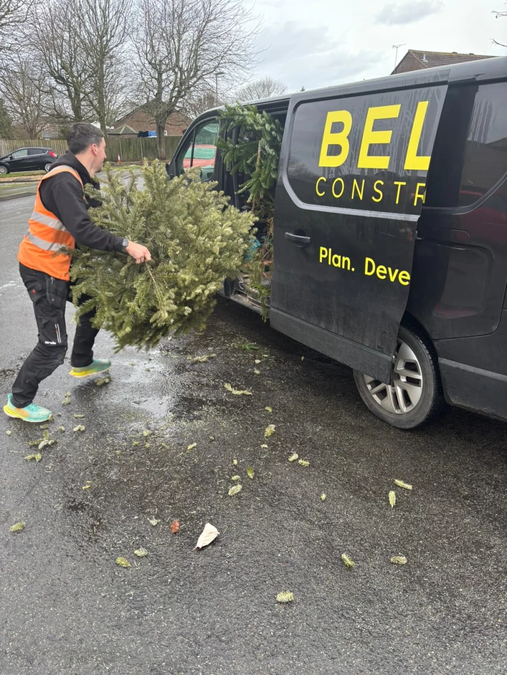 St Barnabas Tree Cycle | Belvin Construction